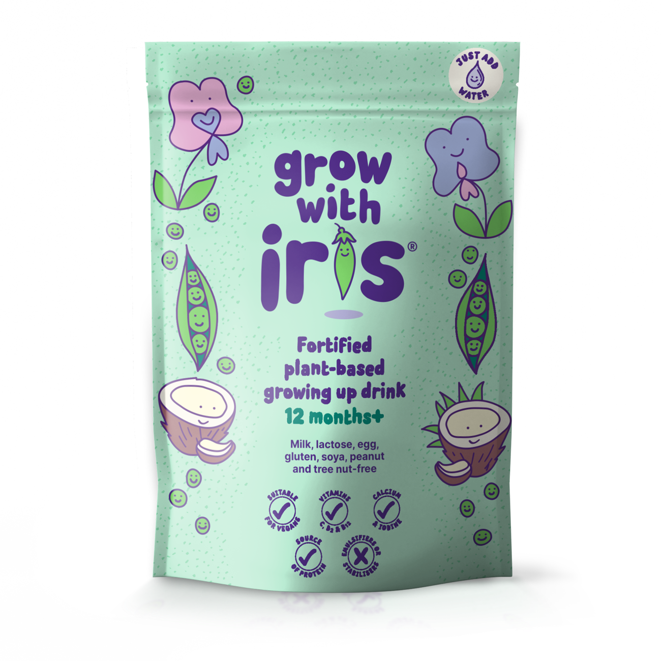 Single Pouch Allergy Friendly Growing Up Drink Grow With Iris